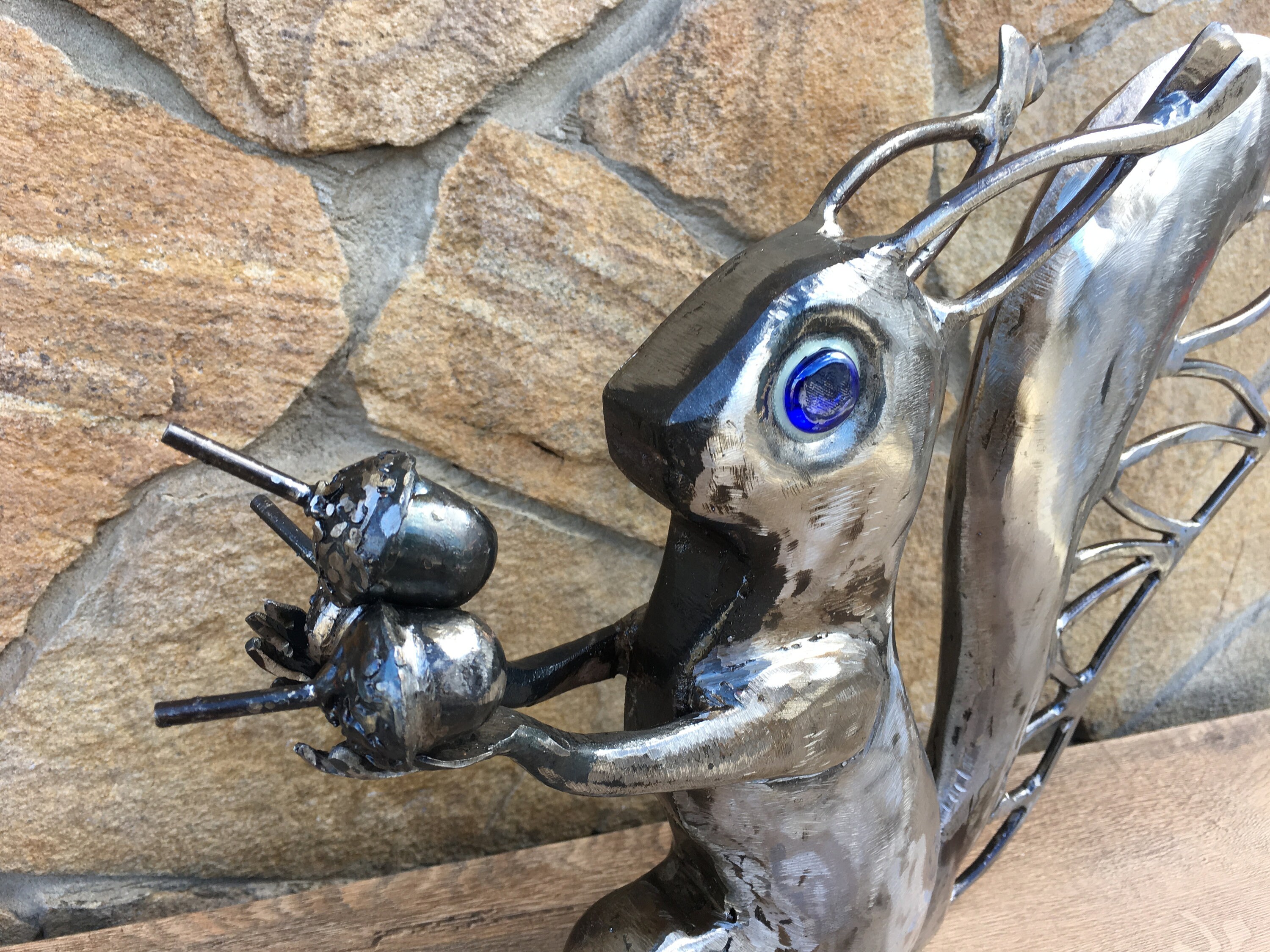 Metal Squirrel Iron Squirrel Squirrel Gifts Squirrel Decor | Etsy