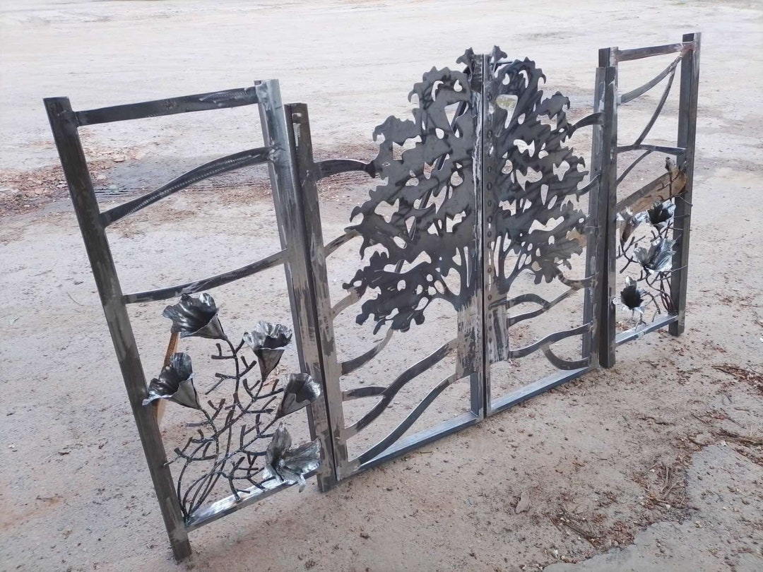 Gate, Fence, Balcony, Terrace, Christmas, Blacksmith, Renovation ...