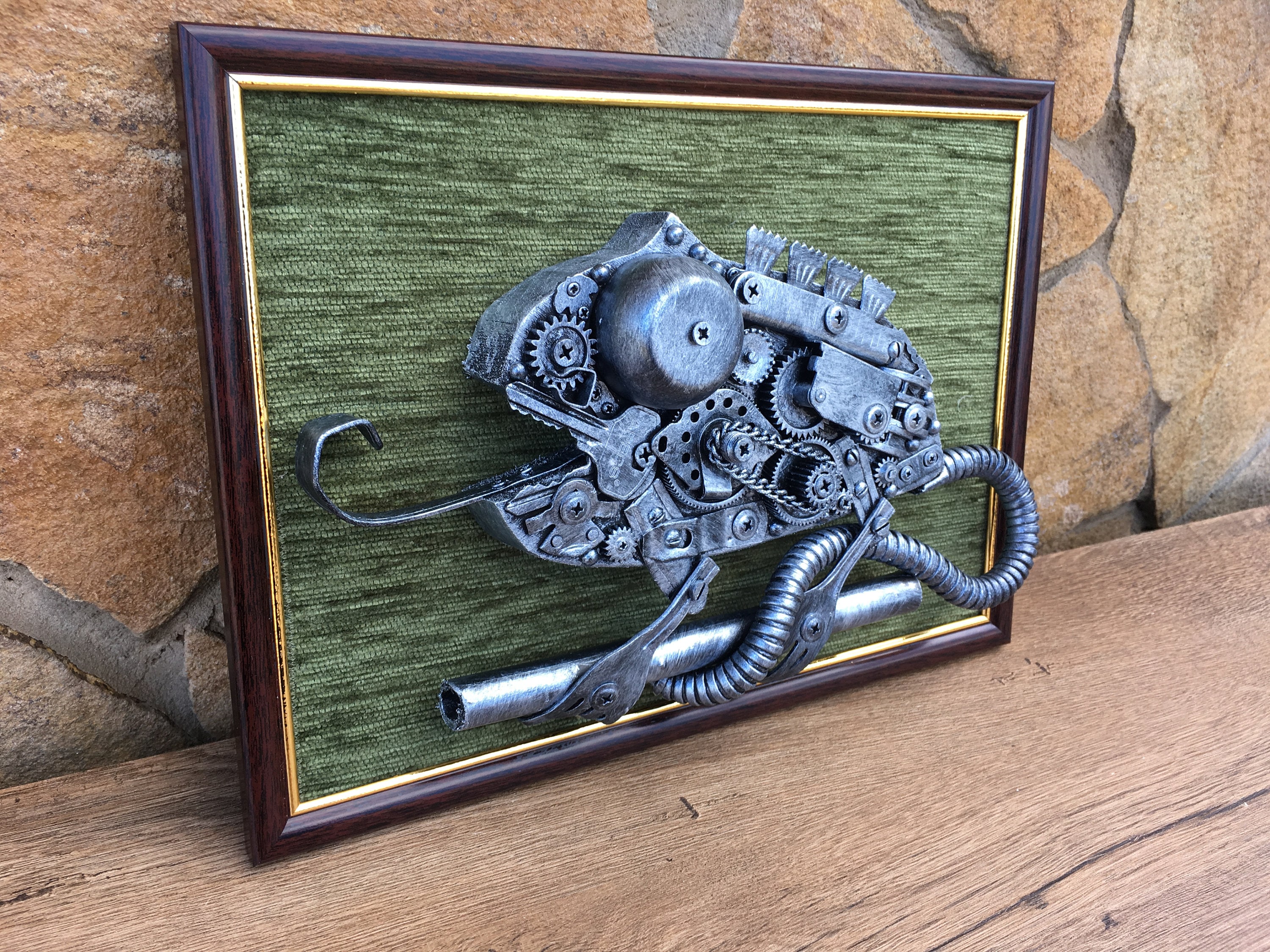 Steampunk Painting Steampunk Wall Decor Steampunk Wall | Etsy