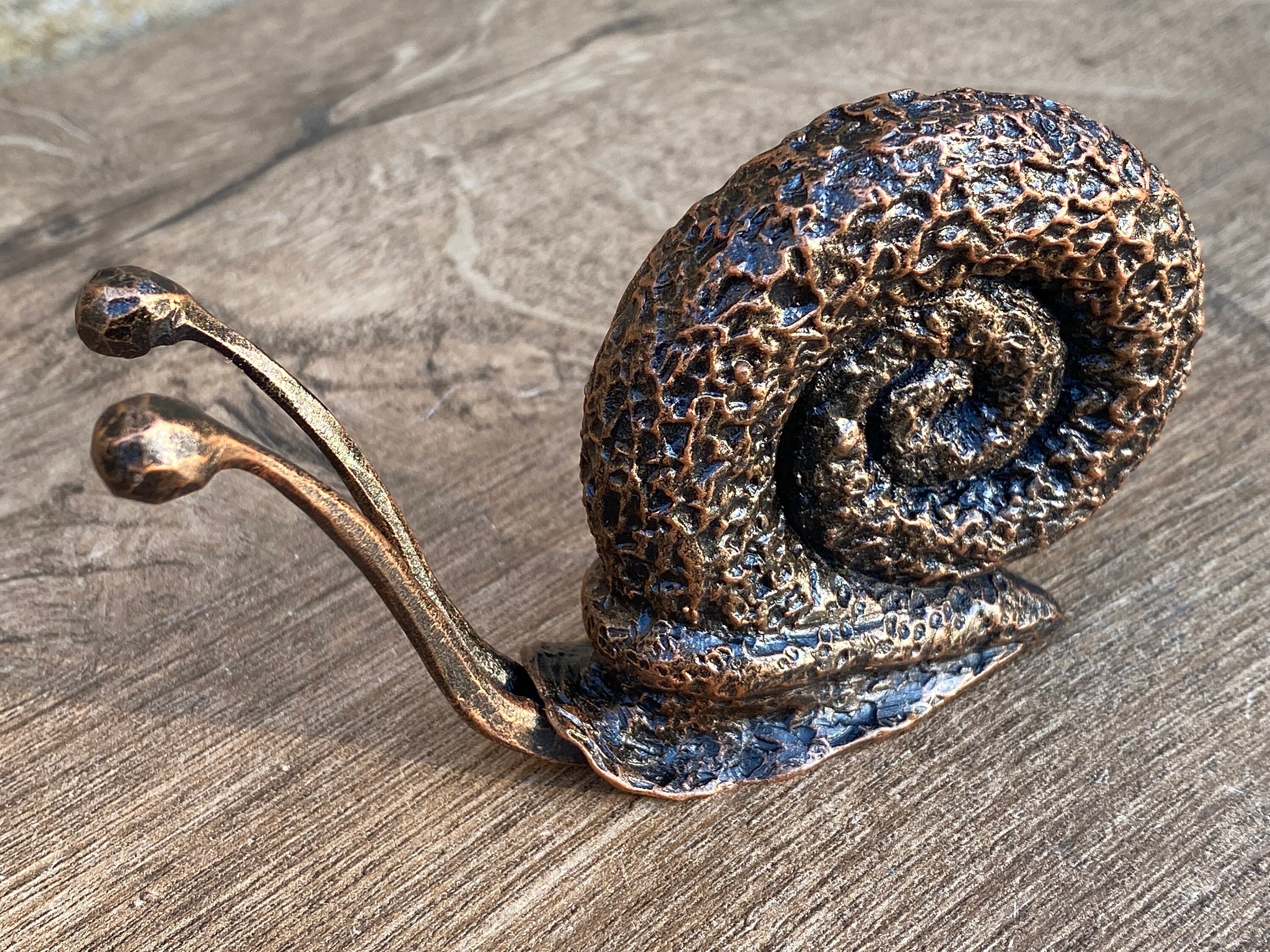Snail hand forged snail snail art snail accessories snail | Etsy