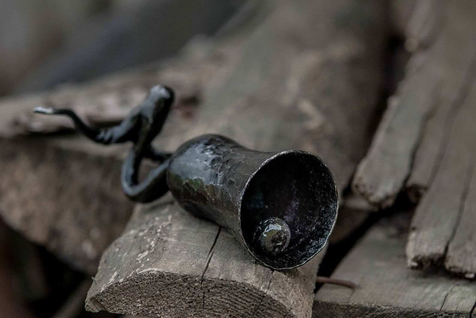 Bell Medieval Animal Steel Gift Iron Anniversary Steel - Etsy