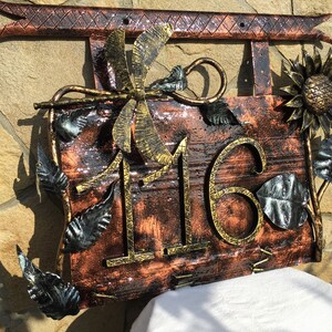 Address Plaque, House Number Plaque, House Plaque, Address Number Sign ...