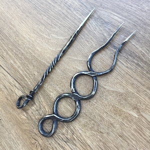 Viking Fork, Hand Forged Fork, Rustic Fork, Medieval Fork, Middle Ages ...