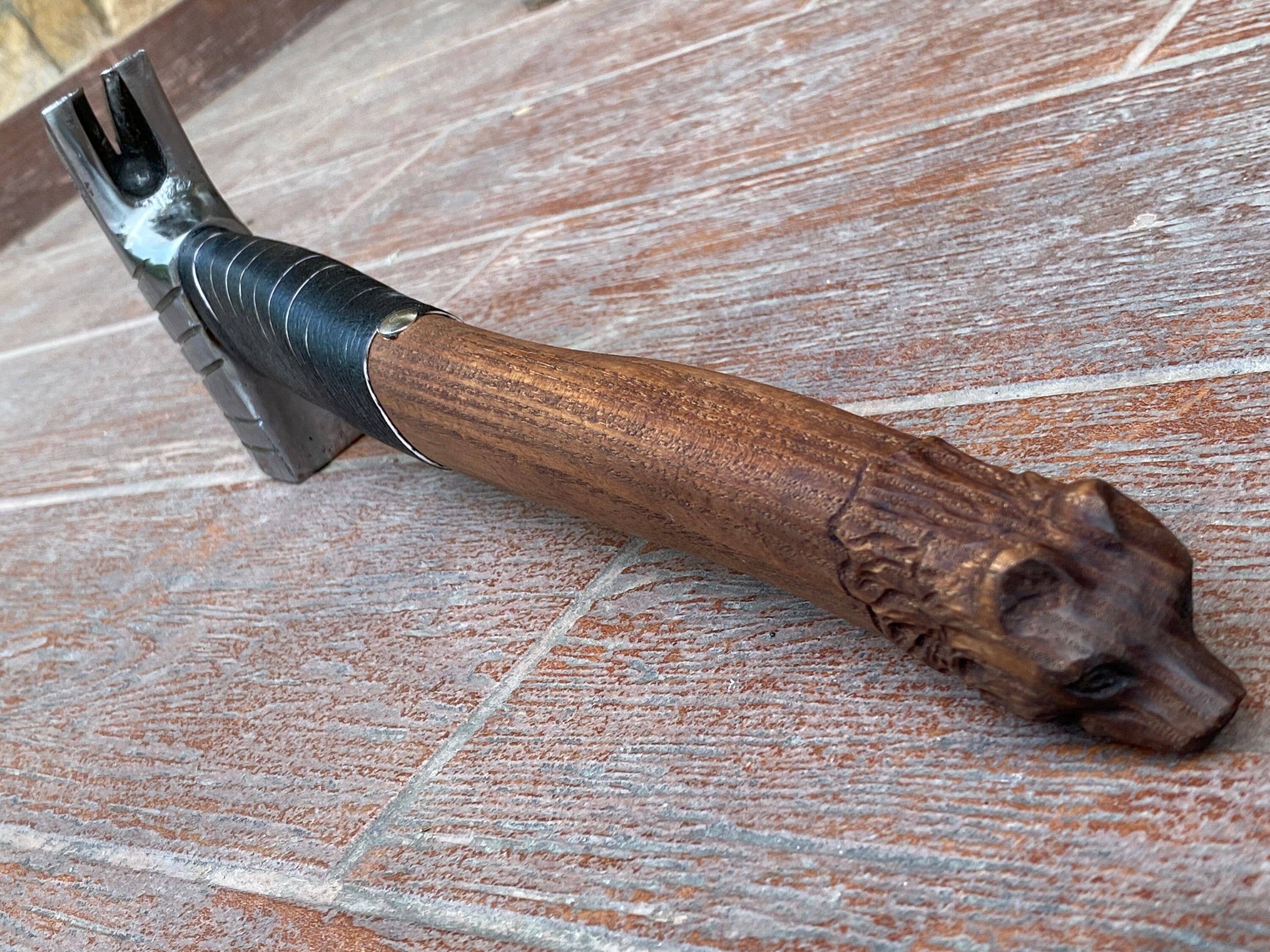 Claw Hammer Bear Carved Bear Hammer Personalized Hammer - Etsy