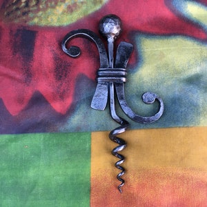 Corkscrew, Cork Screw, Wine Decor, Kitchen Decor, Mens Gifts, Iron ...