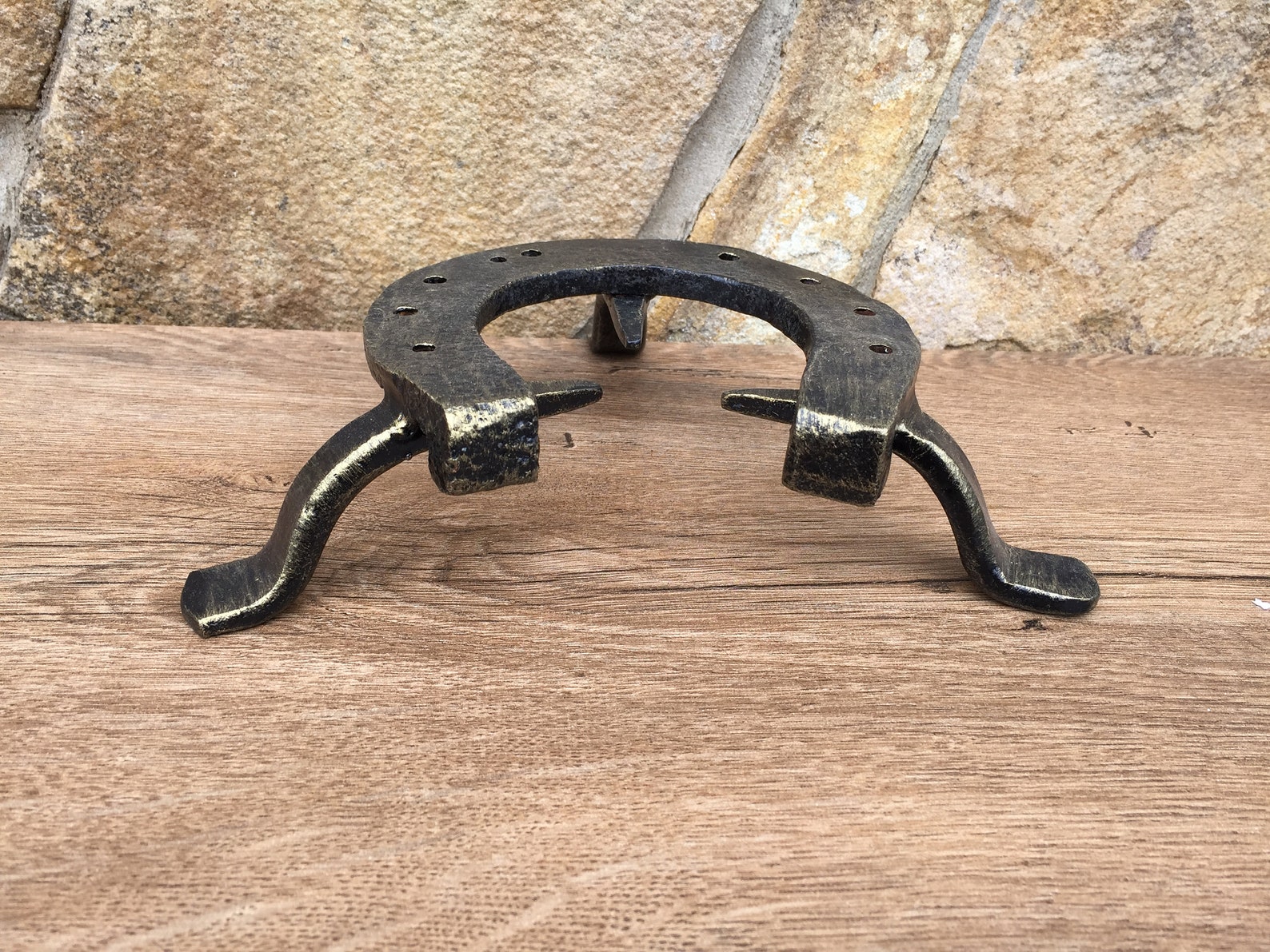 Trivet Hand Forged Trivet Wrought Iron Trivet Serving - Etsy