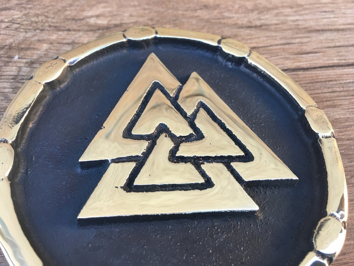 Runic buckle Valknut buckle viking buckle mens buckle belt | Etsy
