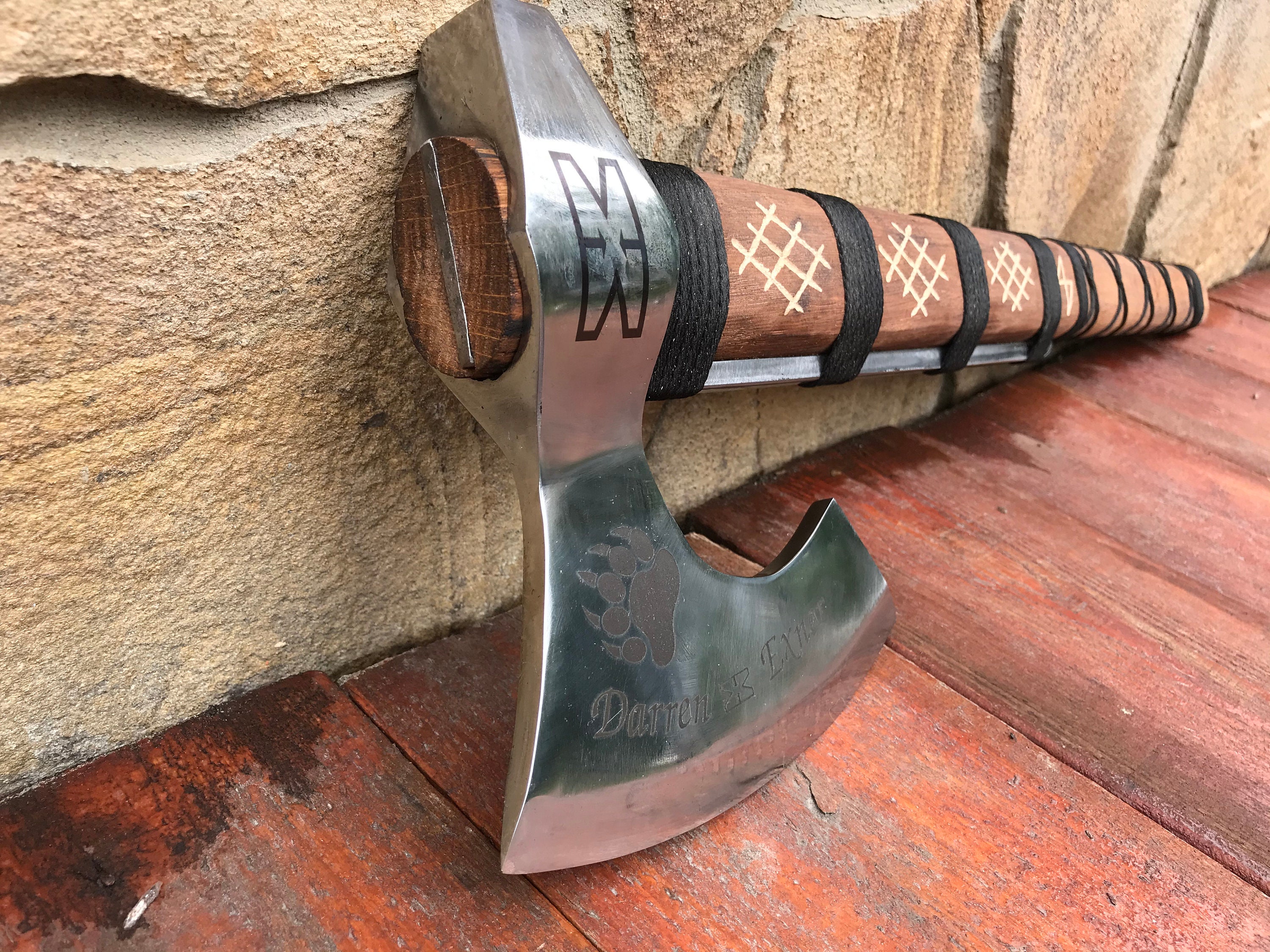Personalized Axe Beard Axe Viking Axe Gift for Men - Etsy
