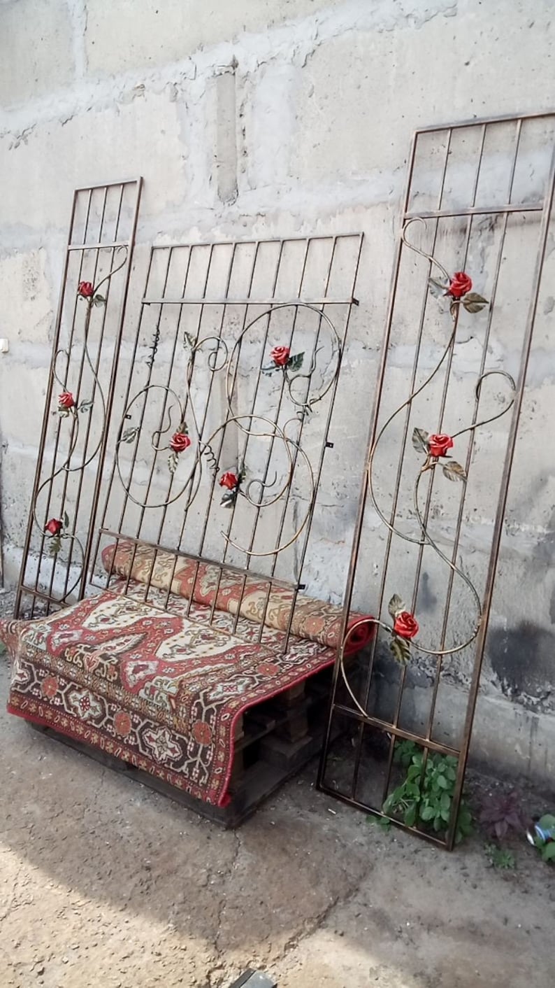 Window Grate, Window Grille, Window Art, Metal Panel, Window Cover ...