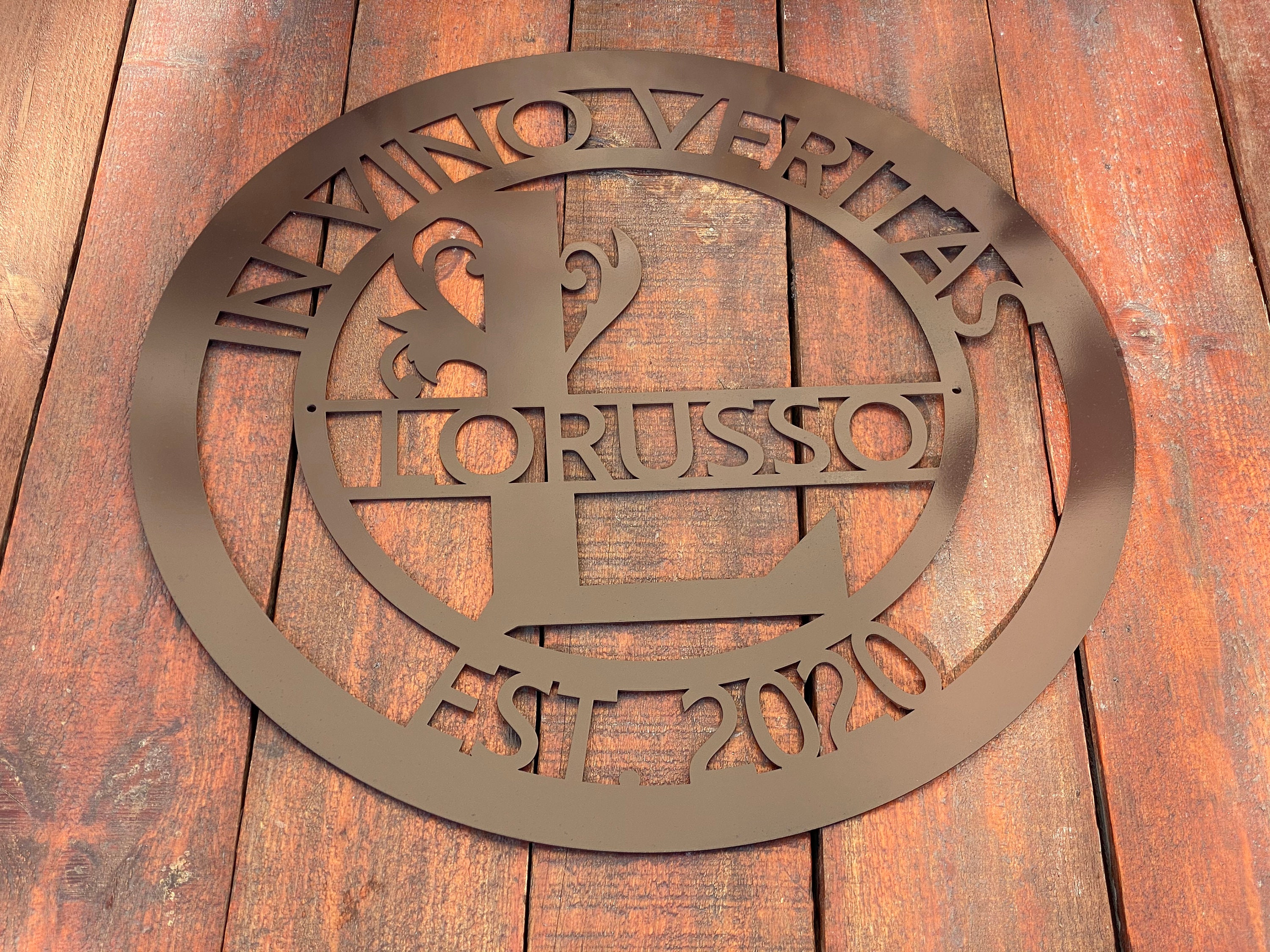 Monogram Sign Name Sign Family Established Family Monogram | Etsy