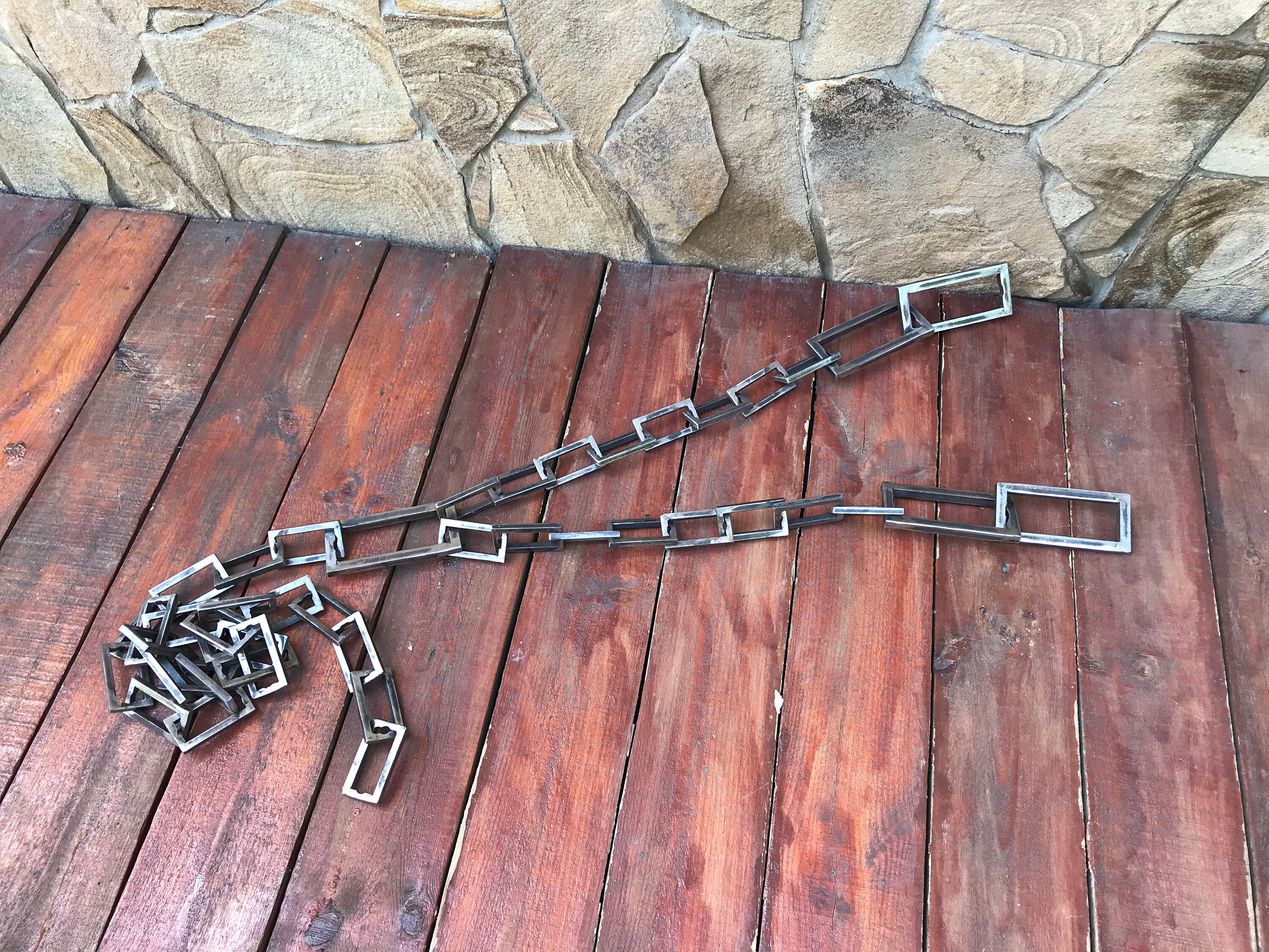 Hand forged chain hanging bed hammock chain flying bed | Etsy