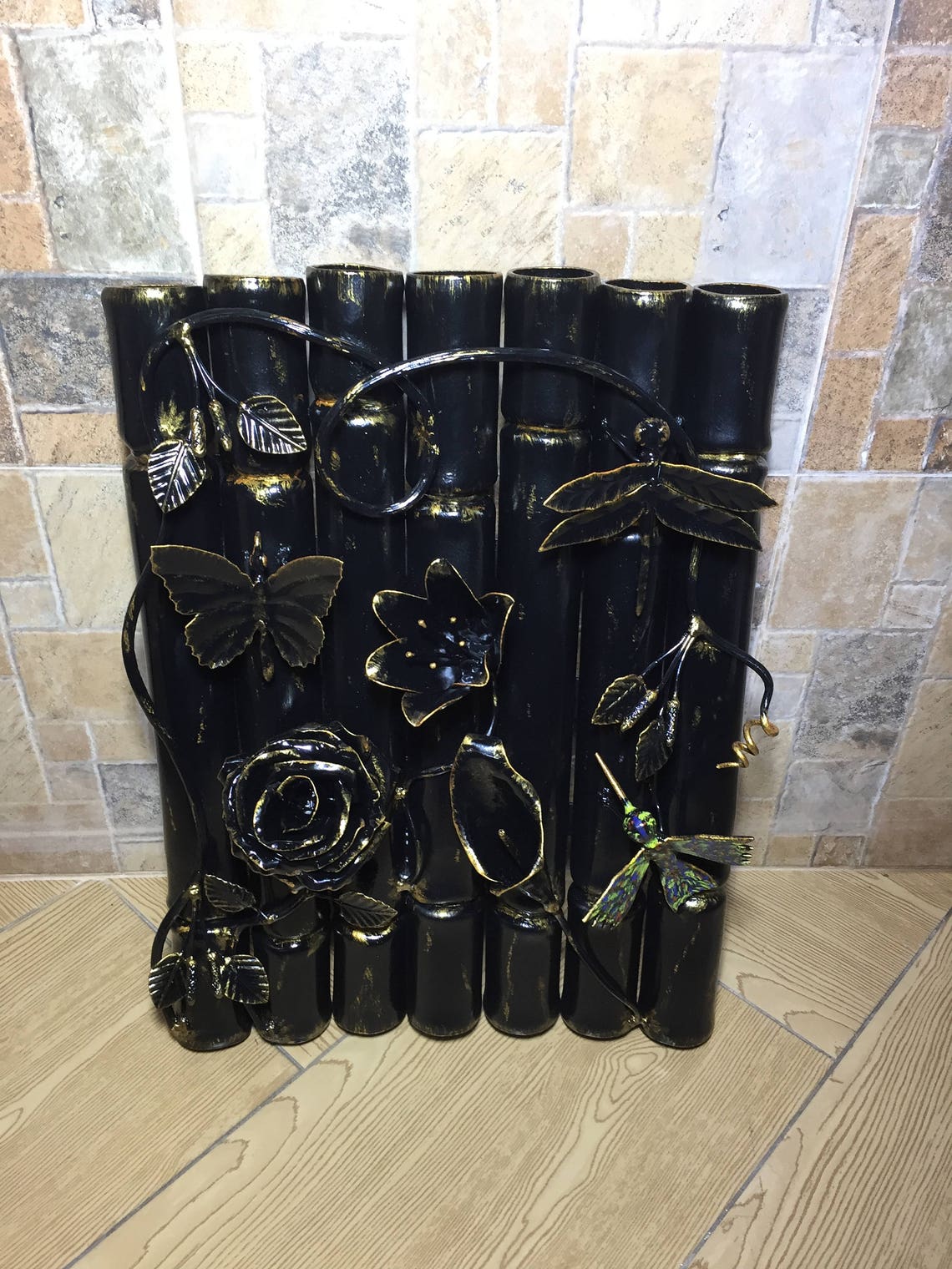 Metal Wall Art Metal Artwork Wall Hanging Art Hand Forged | Etsy