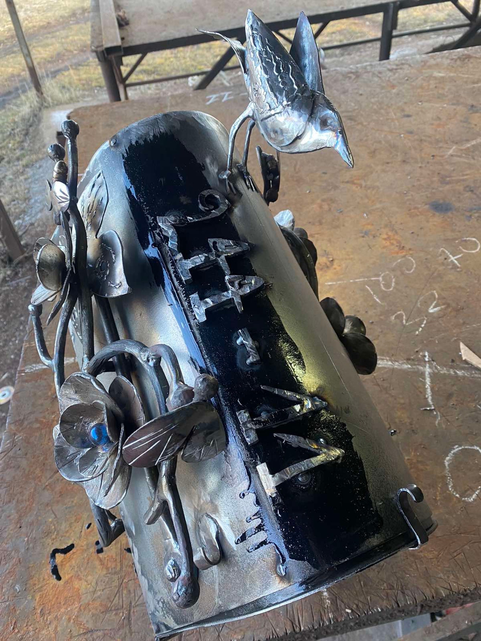 Mailbox House Numbers Mail Box Bird New Home Postman - Etsy