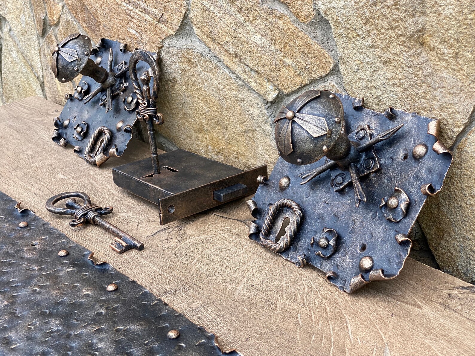 Medieval Decor Door Hardware Antique Door Door Handle Door | Etsy