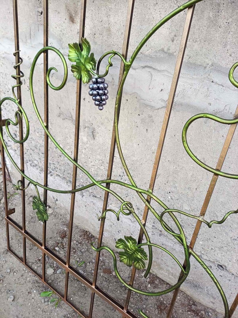 Window grate window grille window art metal panel window | Etsy