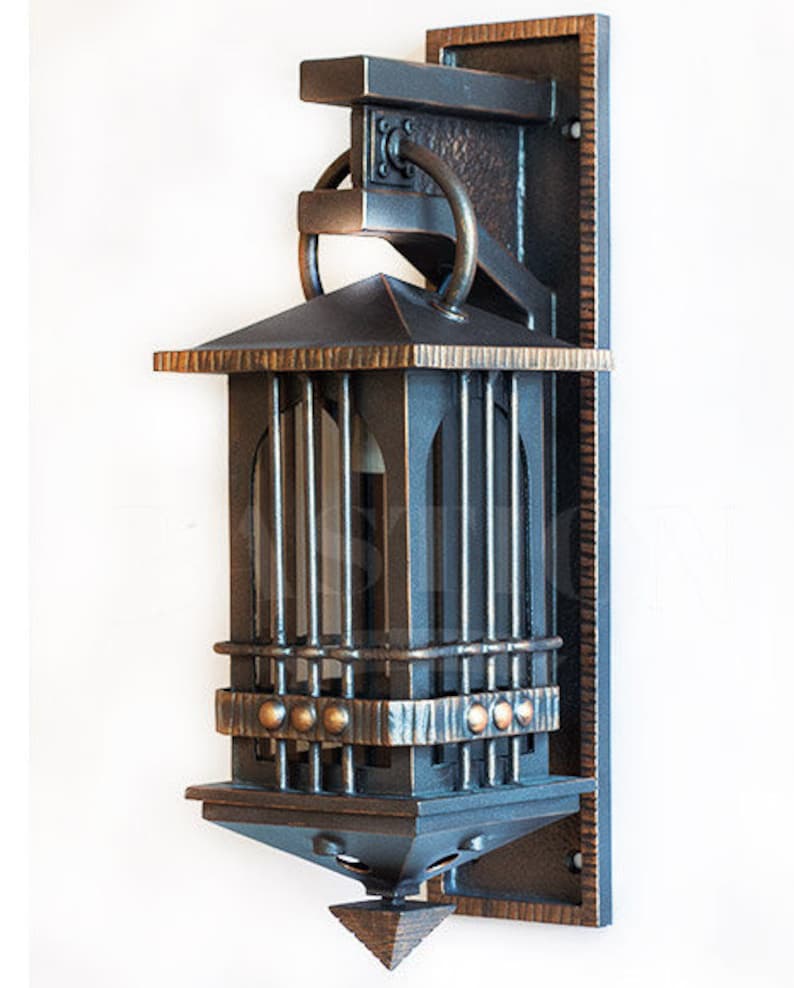 Wall Sconce Castle Sconce Wall Light Medieval Midcentury - Etsy