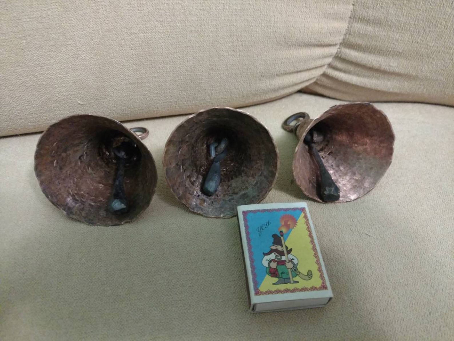 Copper Bell Handmade Copper Bell Hand Forged Copper Bell | Etsy