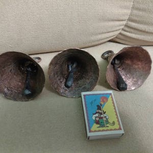 Copper Bell, Handmade Copper Bell, Hand Forged Copper Bell, Christmas ...