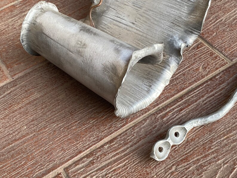 Tin Scroll Tin Anniversary Aluminium Scroll 10th - Etsy