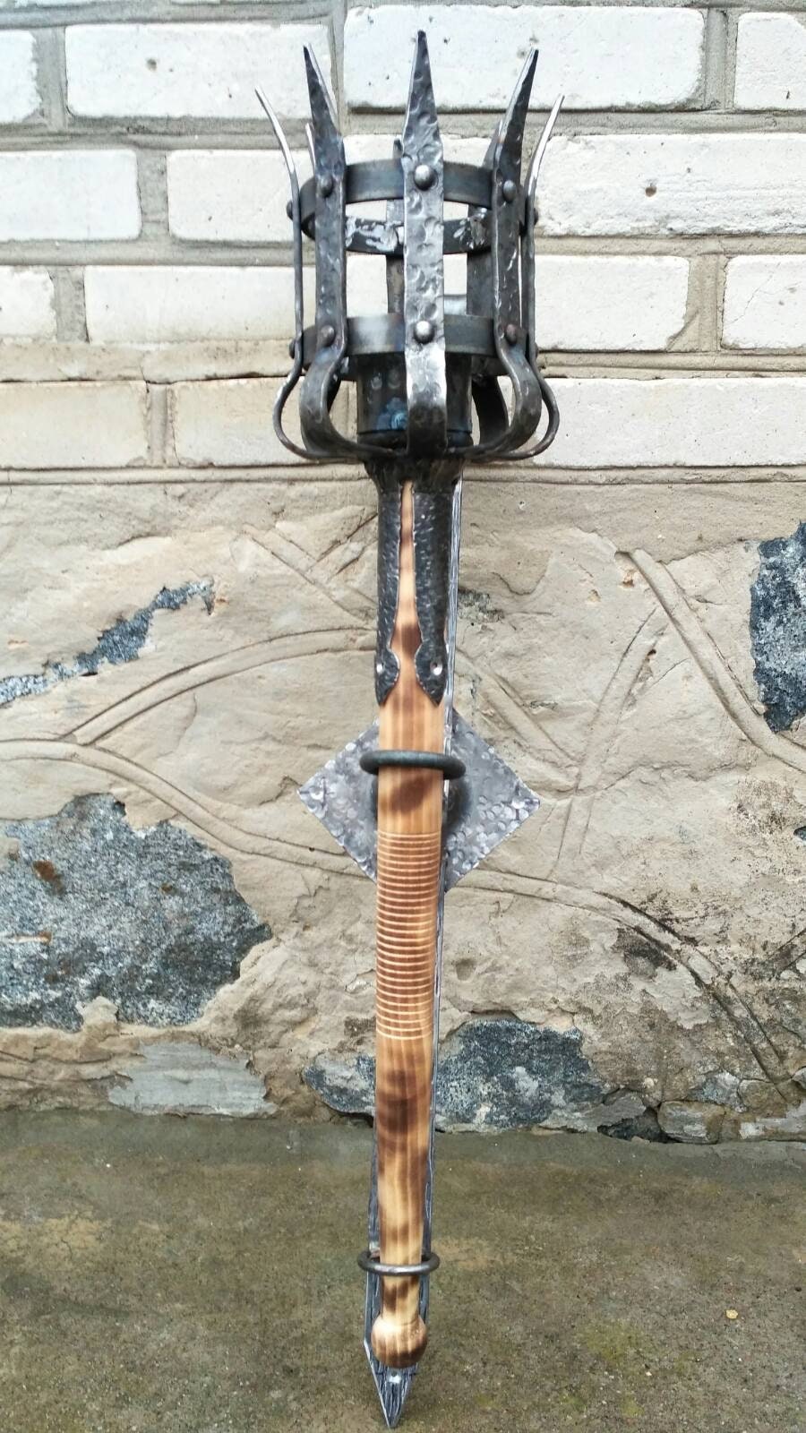 Antorcha de fuego antorcha de pared antorcha medieval - Etsy España