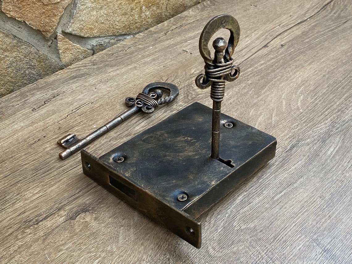 Medieval Lock Key Door Lock Medieval Door Hardware Lock - Etsy