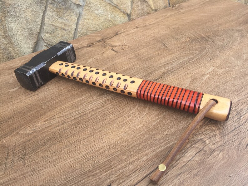 Hand Forged Hammer Blacksmith Hammer Iron Gift for Him - Etsy