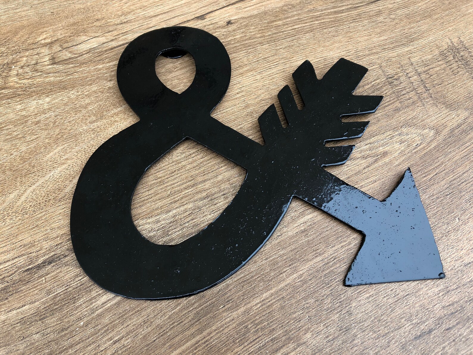 Ampersand Sign Signs Metal Sign Hand Forged Sign Iron - Etsy