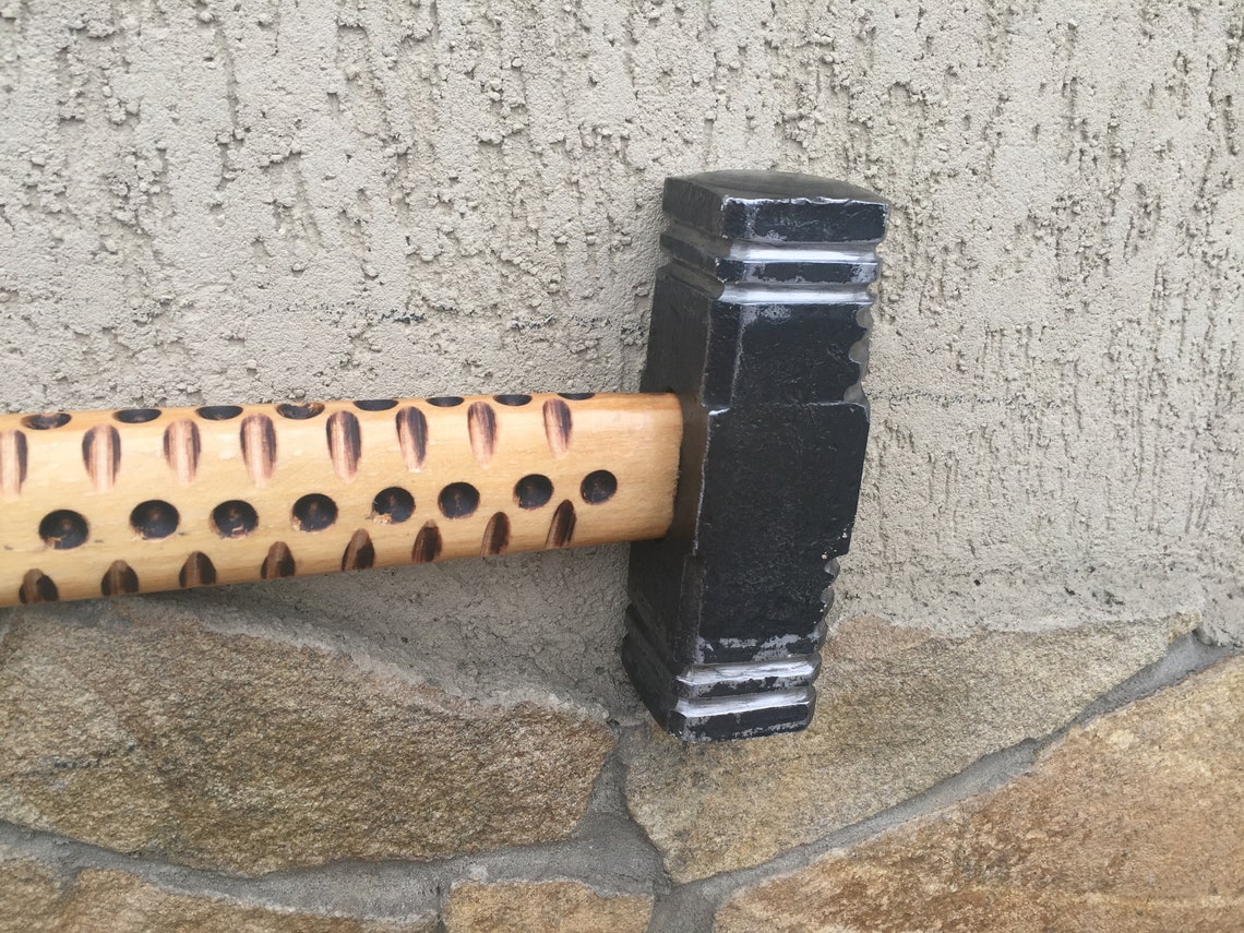 Hand Forged Hammer Blacksmith Hammer Iron Gift for Him - Etsy