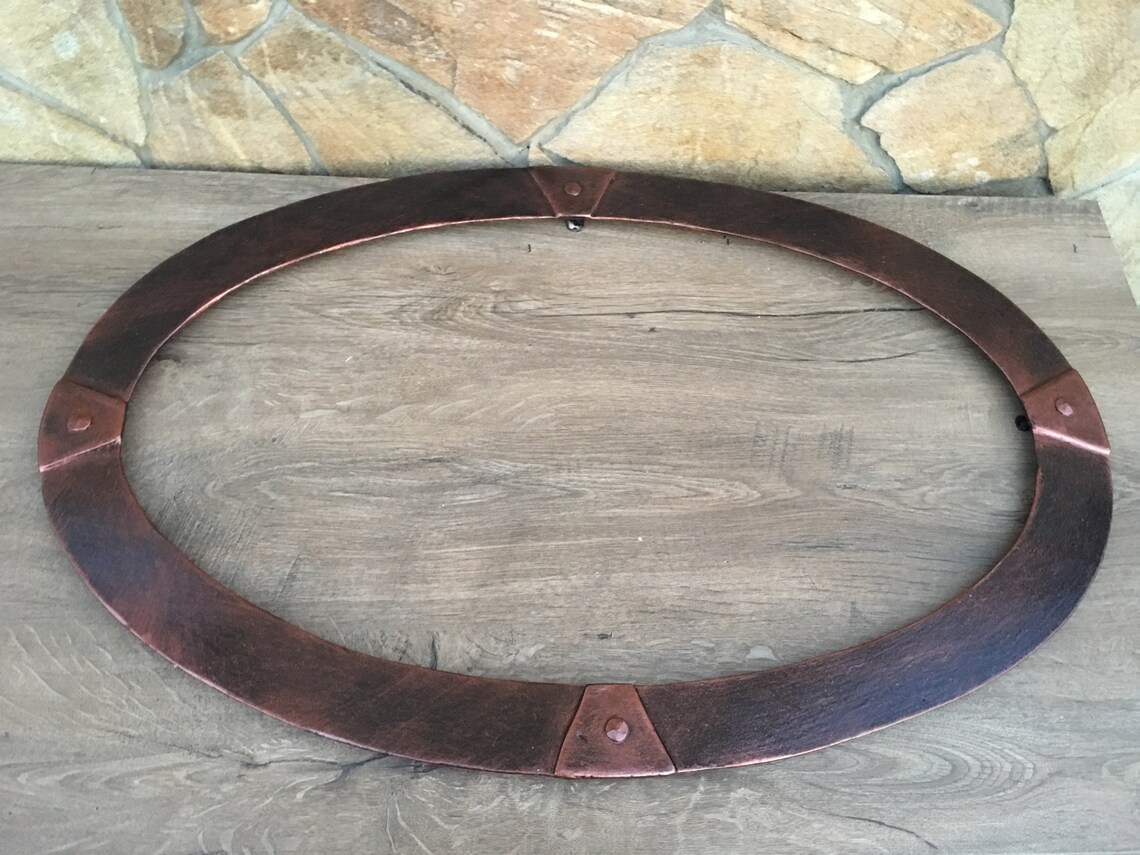 Mirror Hand Forged Mirror Frame Mirror Frame Iron - Etsy