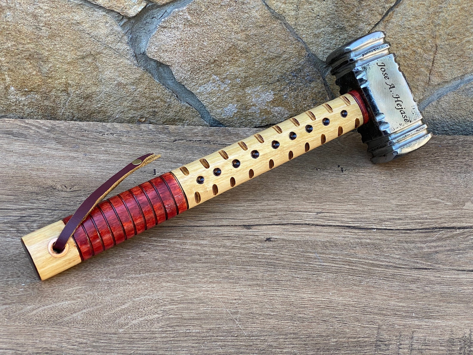 Hand Forged Hammer Blacksmith Hammer Iron Gift for Him | Etsy