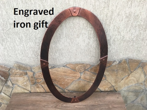 Mirror Hand Forged Mirror Frame Mirror Frame Iron - Etsy