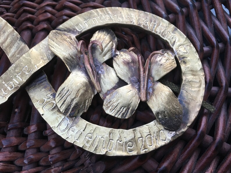 Bronze Infinity Sign Bronze Gift Bronze Gift for Her 19th | Etsy