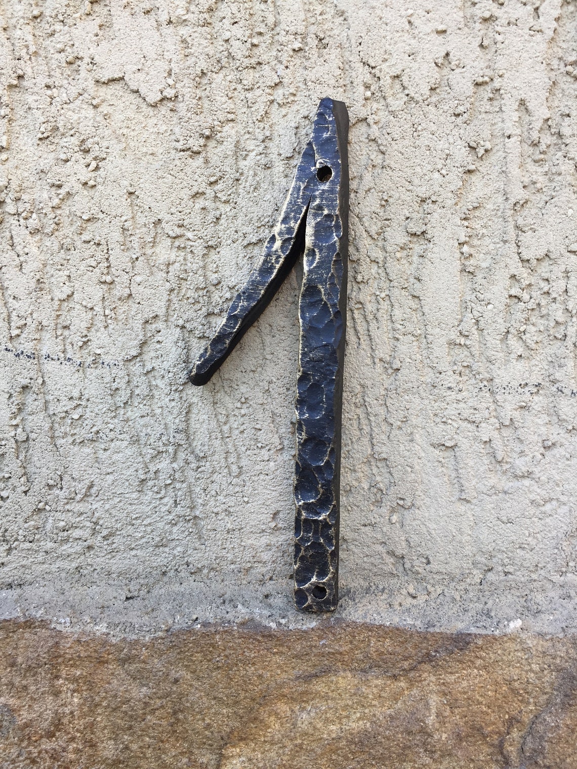 Numbers Steel Numbers Numbers Wall Hanging Script House - Etsy