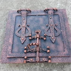 Oven Door, Furnace Door, Stove Door, Rustic Oven Door, Furnace Shuttle ...