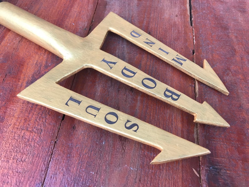 Cosplay Trident Engraved Trident Cosplay Weapon Custom - Etsy