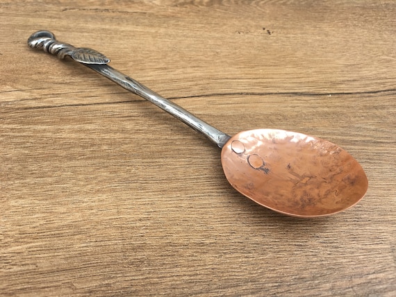 Medieval Spoon Mid Century Spoon Copper Spoon Viking Spoon | Etsy