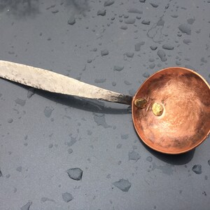 Medieval Scoop, Mid Century Spoon, Copper Spoon, Viking Spoon, Medieval ...