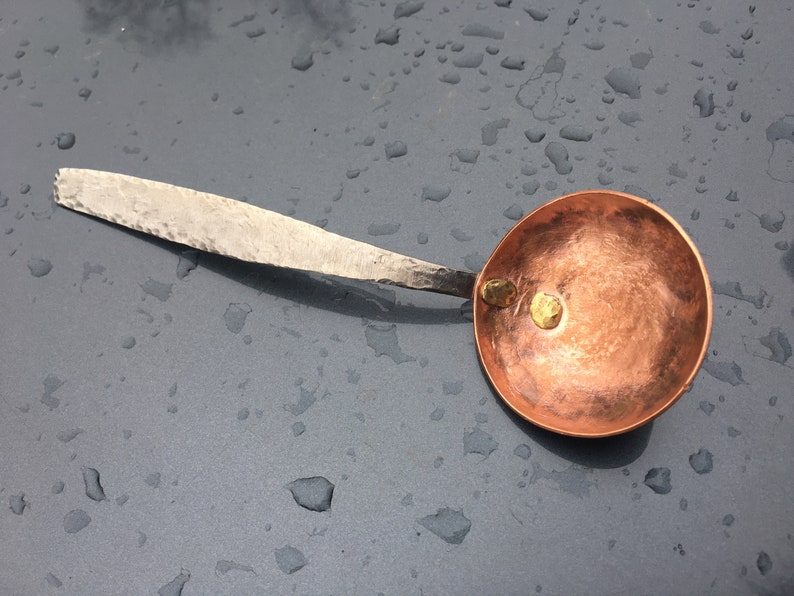 Medieval Scoop Mid Century Spoon Copper Spoon Viking Spoon | Etsy