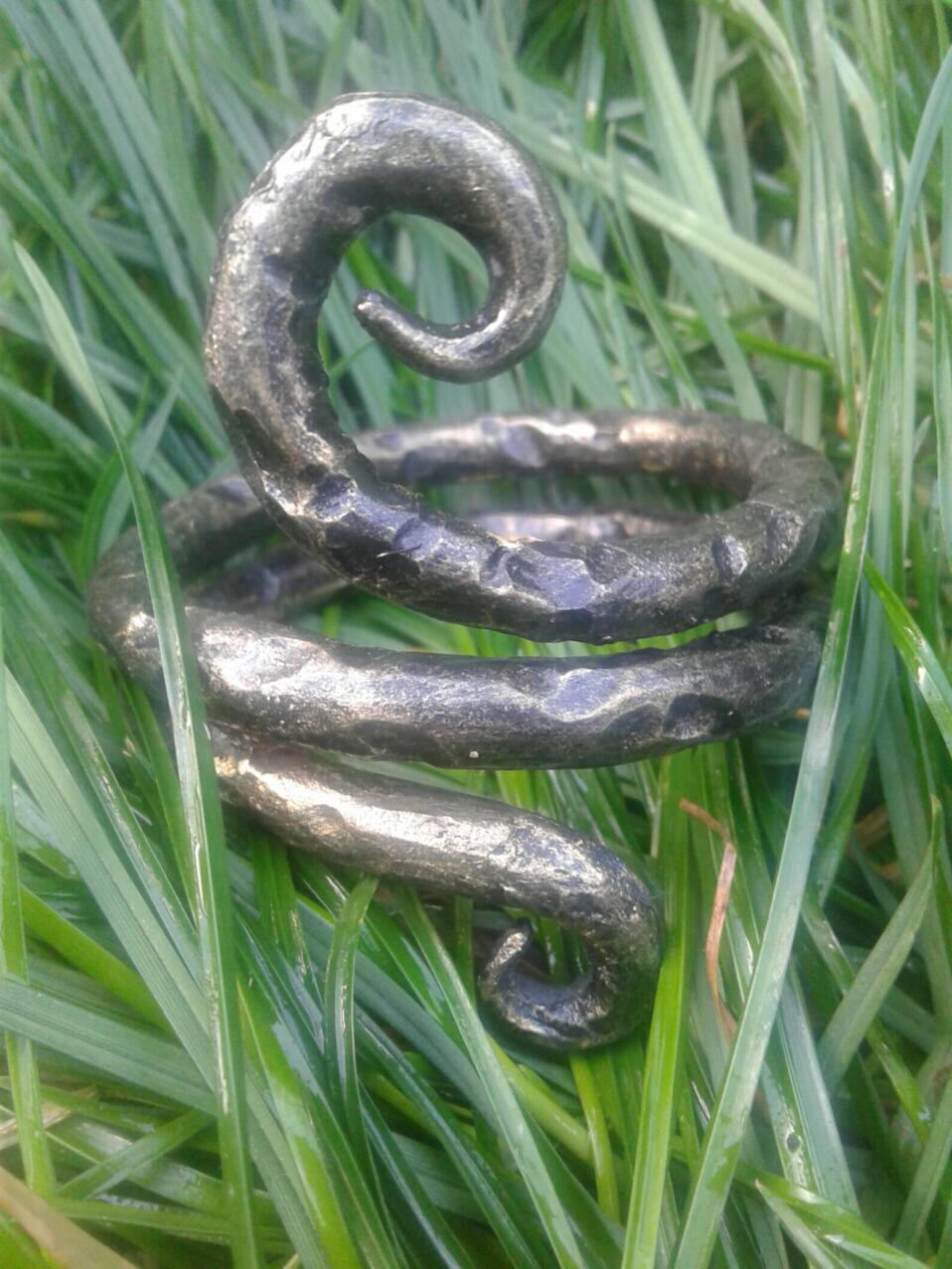 Napkin Rings, Hand Forged Napkin Rings, Kitchen Napkin, Iron ...