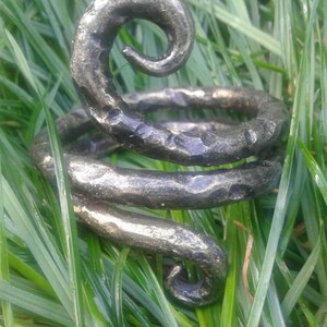 Napkin Rings, Hand Forged Napkin Rings, Kitchen Napkin, Iron ...