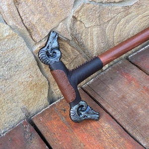 Walking Cane, Ram, Walking Stick, Cane, Stick, Birthday, Christmas ...