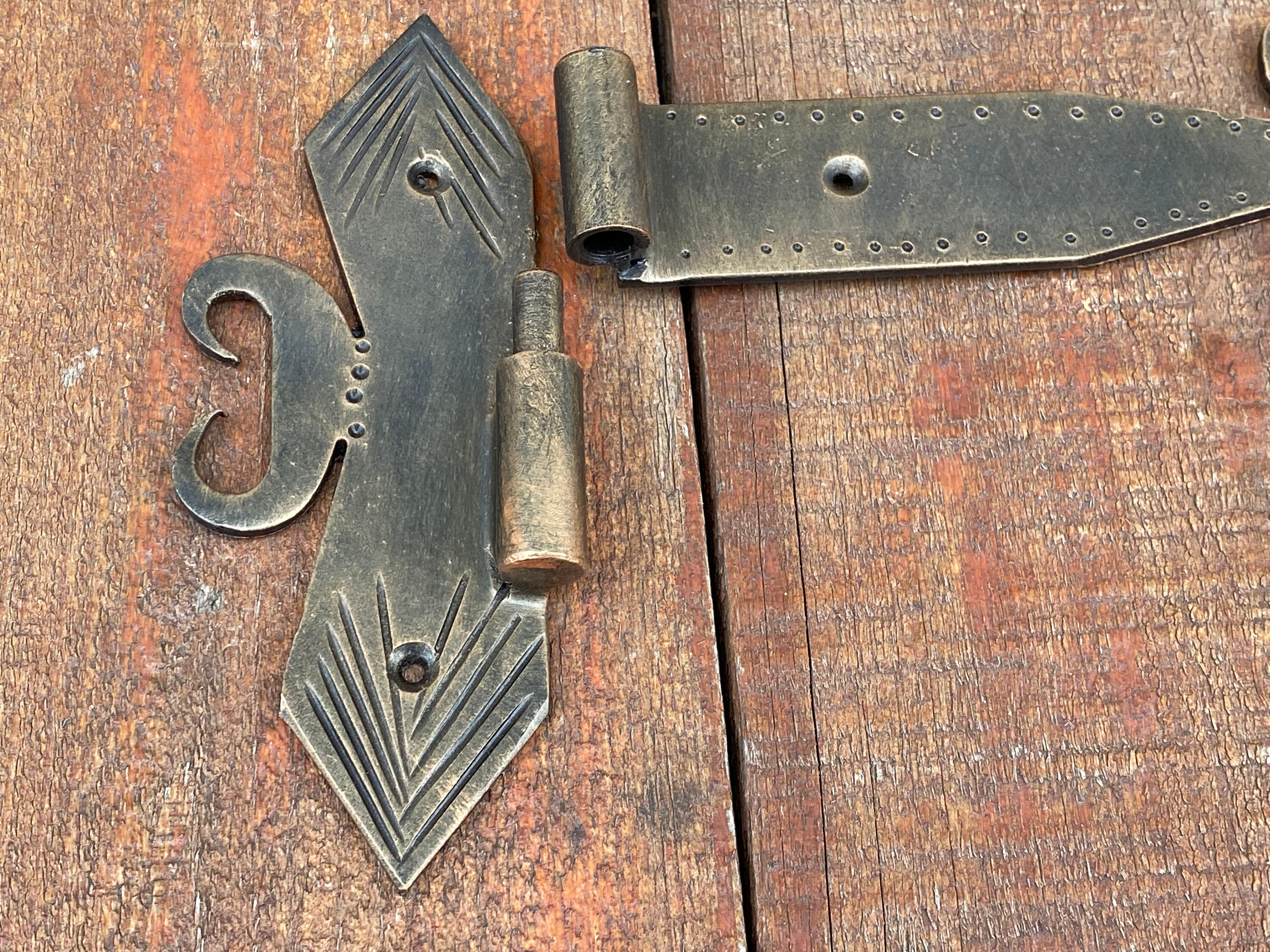Hinges Medieval Hinges Vintage Hinge Rustic Hinges Barn - Etsy