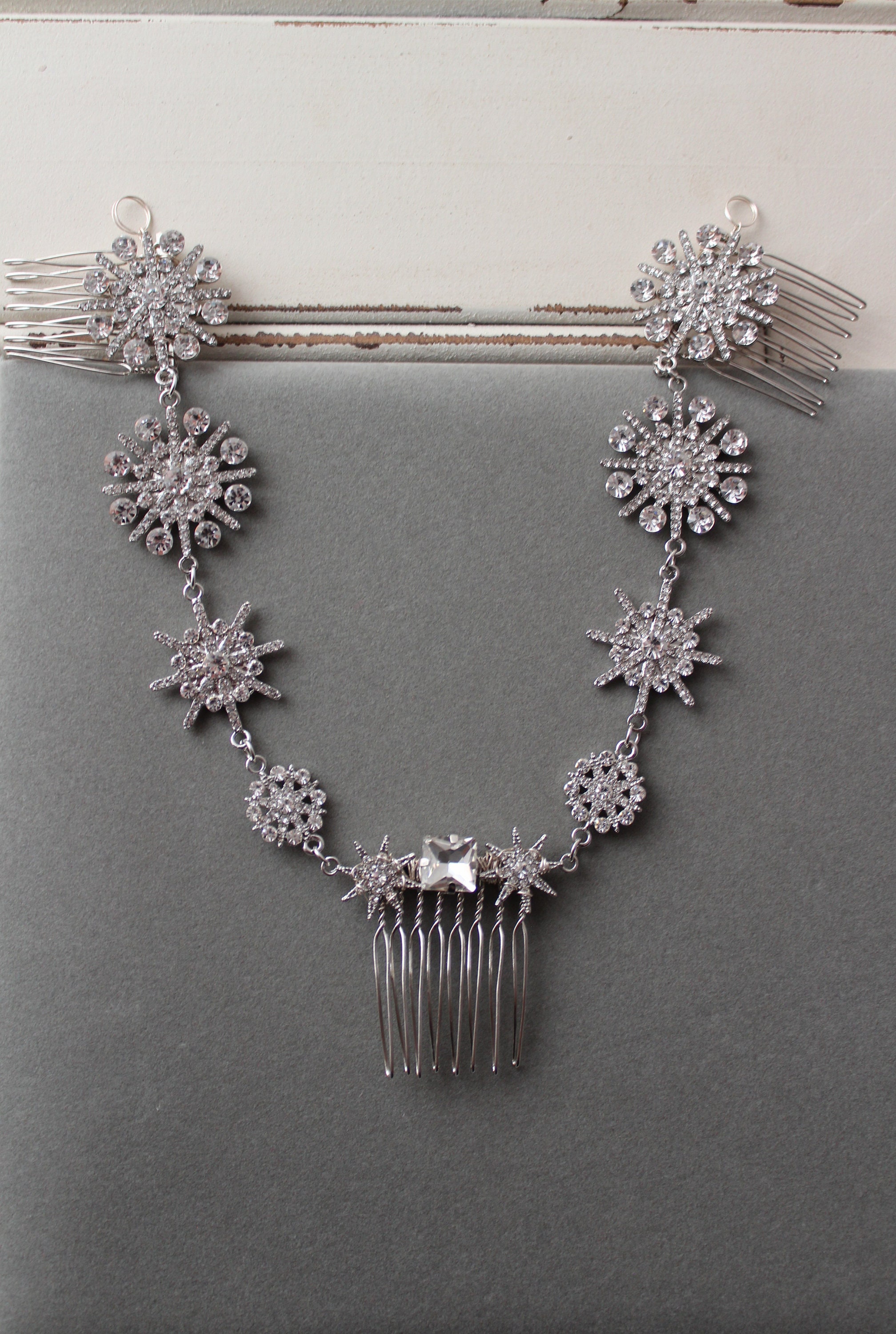 Celestial Star Hair Comb Star Bridal Headpiece wedding Hair - Etsy UK