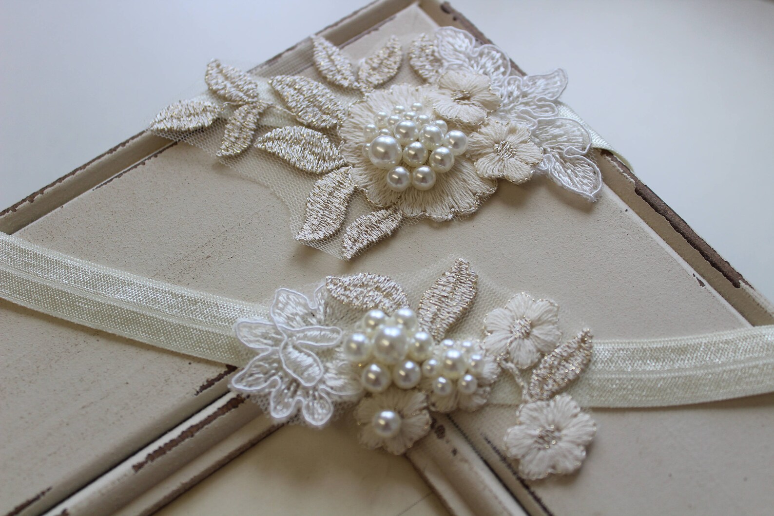 Bridal Garter Wedding Garter Lace Garter Vintage Style | Etsy