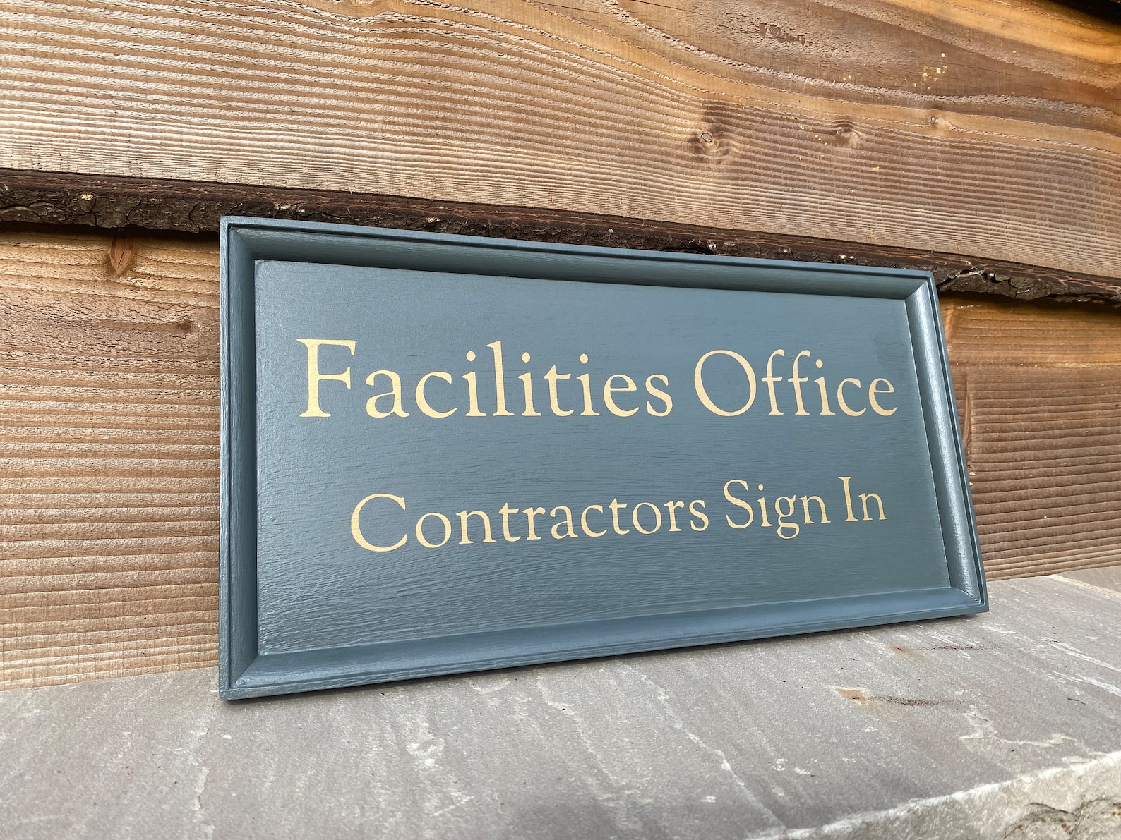 Personalised Painted Framed Cottage Sign | Colonial Sign | Farrow and ...