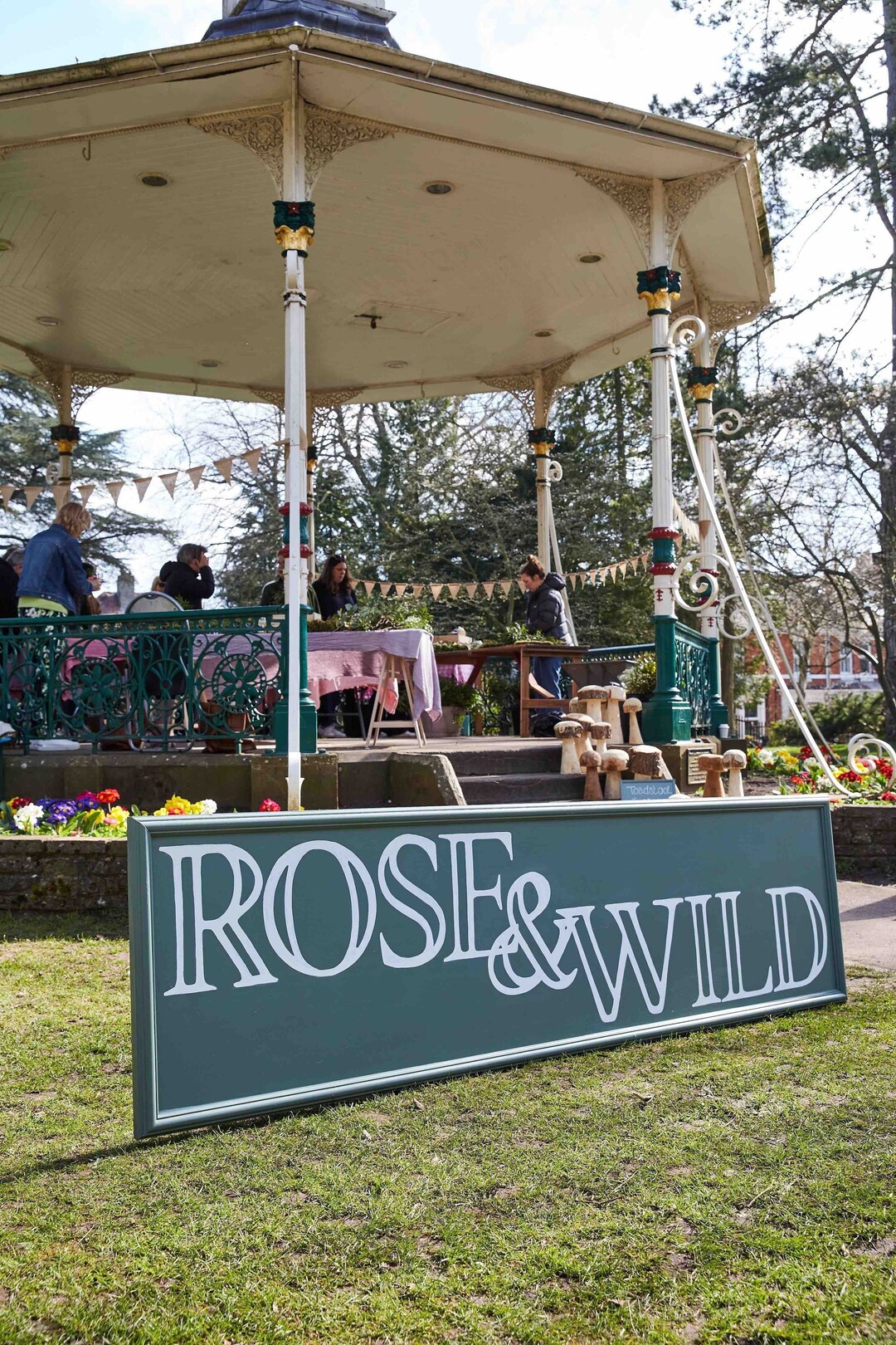 Custom Large Hand-painted Outdoor Wooden Business Sign | Bespoke ...