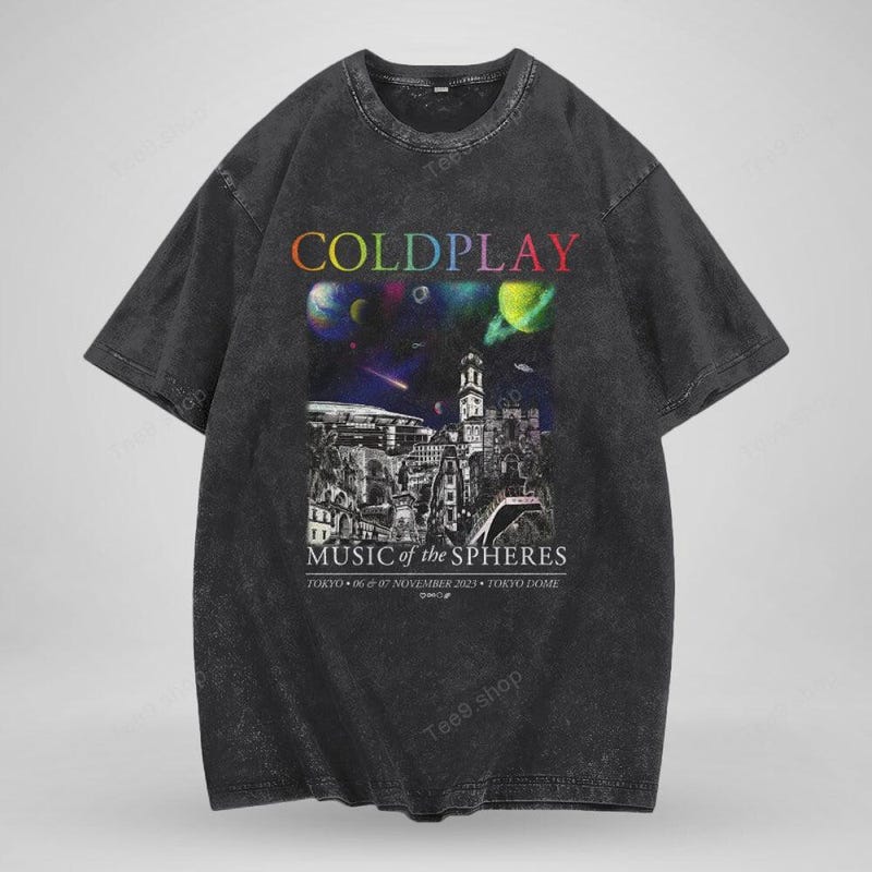 Coldplay Shirts - Etsy