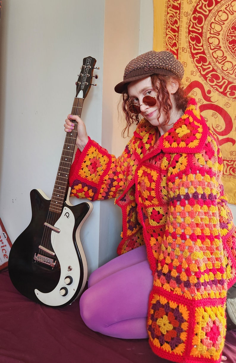 CROCHET PATTERN: the Rock and Roll Circus Sweater (replica) / Homage ...