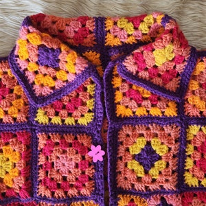 CROCHET PATTERN: the Rock and Roll Circus Sweater (replica) / Homage ...