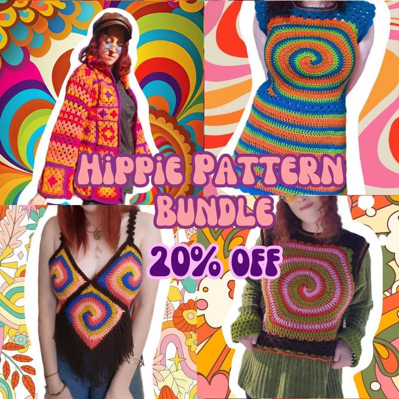 Hippie Dress Pattern - Etsy